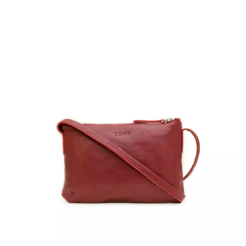 Zemp Harlem Sling Cross Body Bag | Red