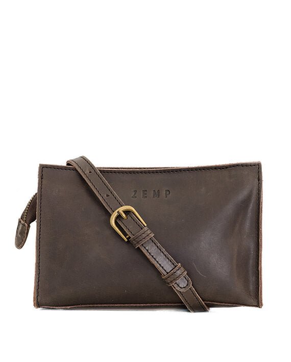 Zemp Palau Crossbody Bag | Waxy Brown